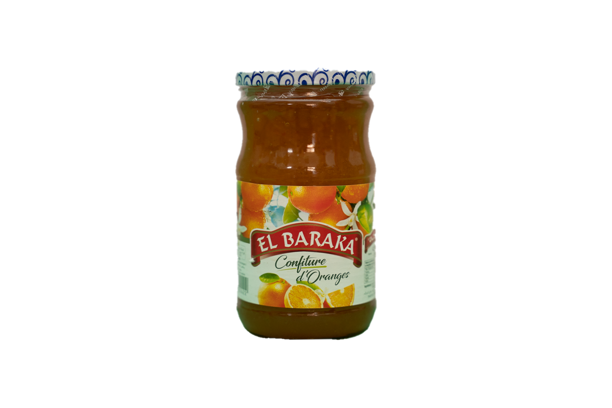 CONFITURE ORANGE BARAKA 72CL